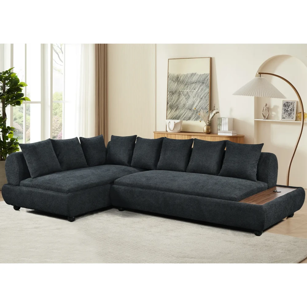 Skyline Black Modular Lounge | Perth Furniture & Fun